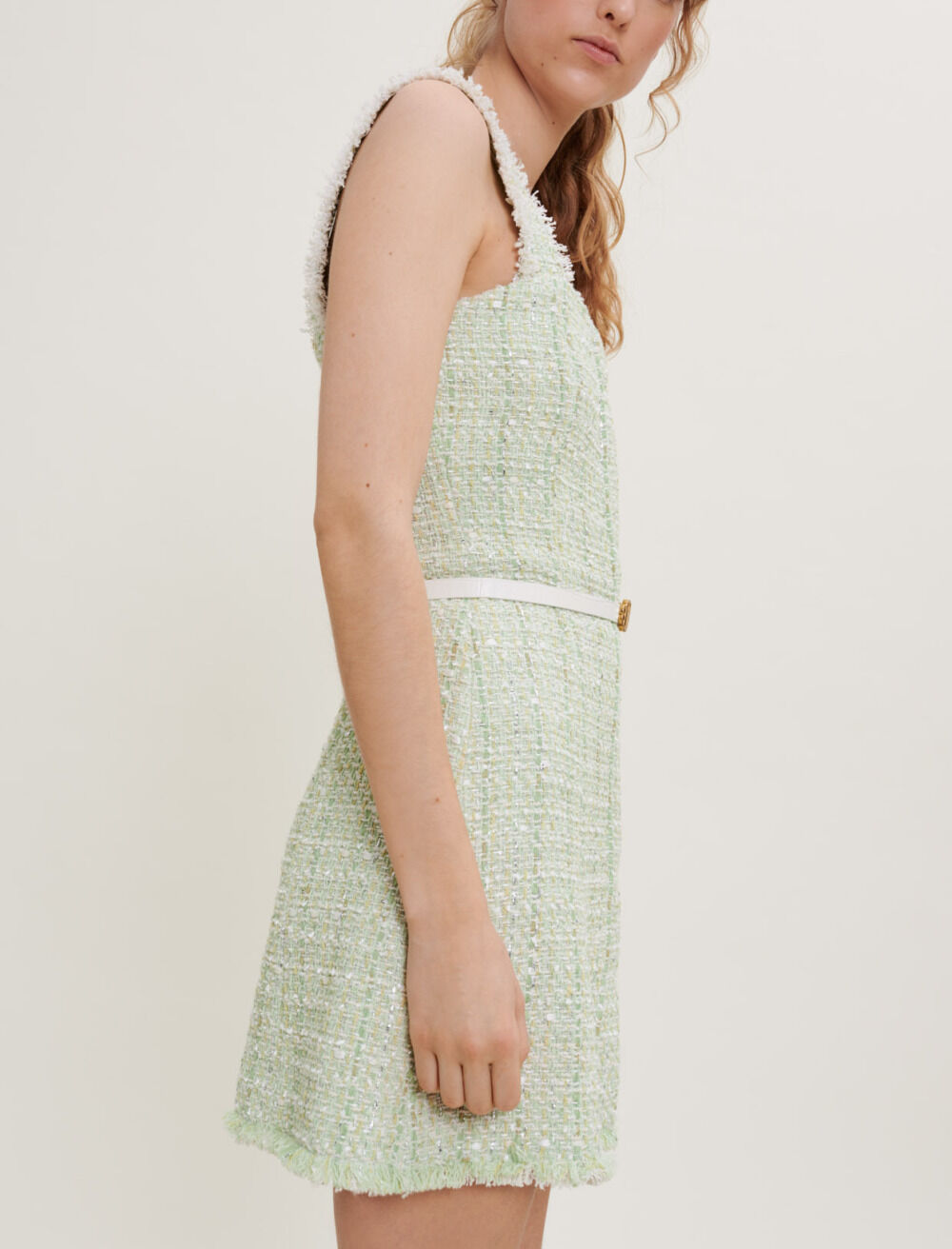 Shiny tweed dress Shiny tweed dress