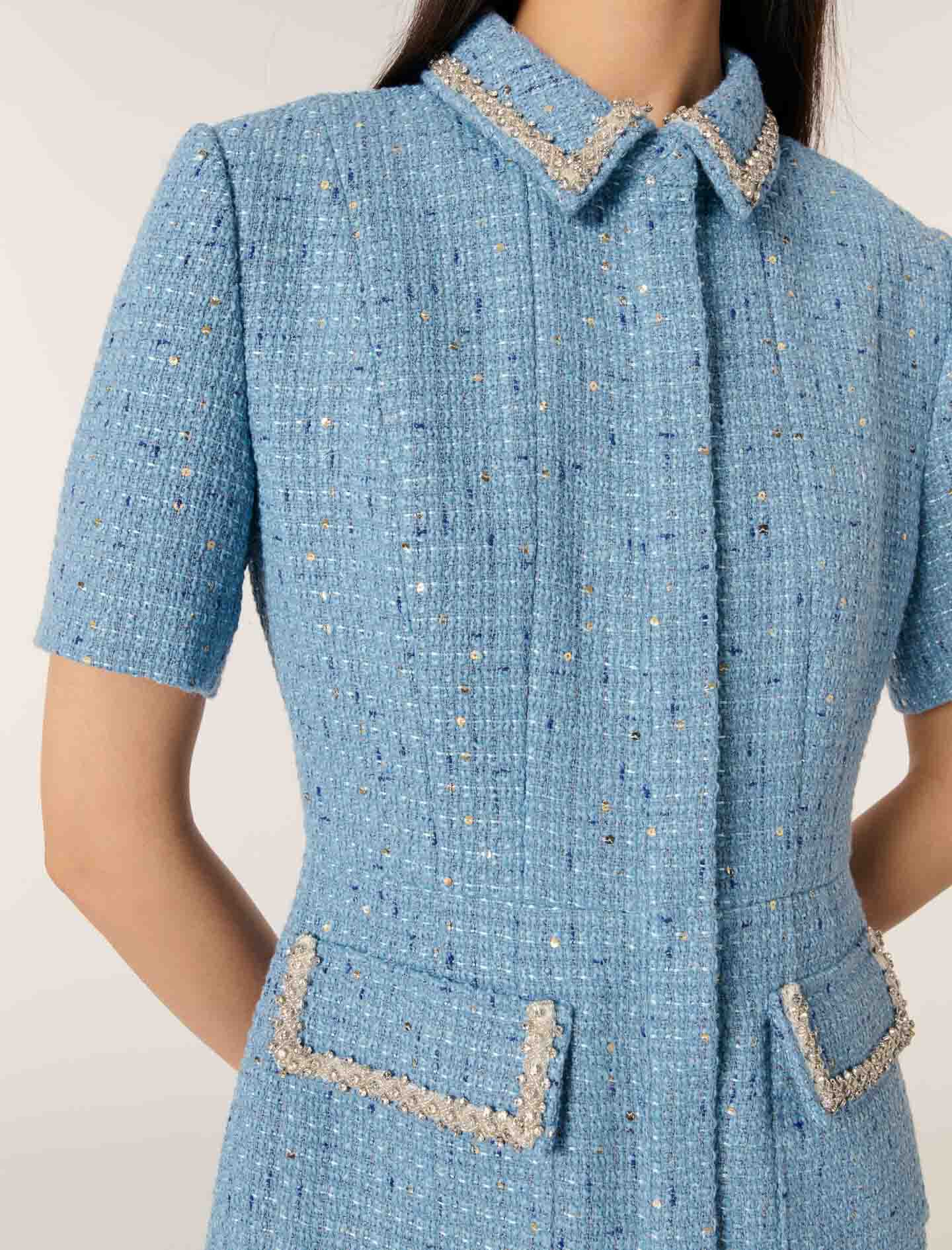Tweed dresses For Women | Maje Tweed dresses For Women | Maje